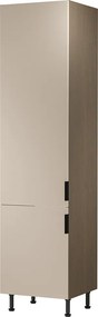 SORENTO bz | vysoká skříňka D60ZLN na vestavnou lednici | 60 cm | LEVÁ | baltic/béžová