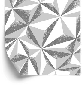 Tapeta Na Zeď Geometrický - 3D Efekt Vliesová tapeta 53x1000
