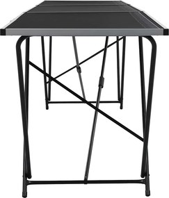 Skládací tapetovací stůl MDF a hliník 300 x 60 x 78 cm 140718