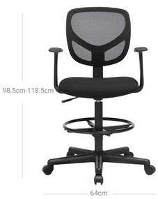 Ergonomická kancelářská židle OBN25BK