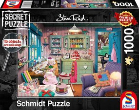 Puzzle schmidt secret puzzle babiččin pokoj 1000 dílků