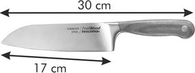 TESCOMA Nůž Santoku FEELWOOD 17 cm