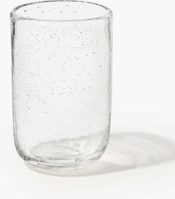 Sada ručně foukaných sklenic's bublinkami Hippolyte, 4 díly