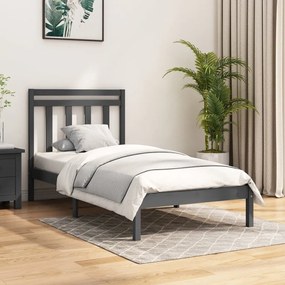 vidaXL Rám postele masivní dřevo 90 x 190 cm Single [3105217] Barva: Přírodní