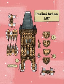 Filip Zatloukal | Prašná brána Rám: Černý, Velikost: 40 x 30 cm
