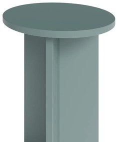 Zelený vysoký kulatý odkládací stolek MOJO MINIMAL 39,5 cm