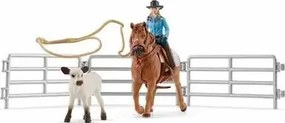 Schleich Farm World 42577 Kovbojská zábava s lasy / od 3 let