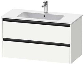 Duravit Ketho.2 - Umyvadlová skříňka 55x101x48 cm, 2 zásuvky, matná bílá K25264018180000