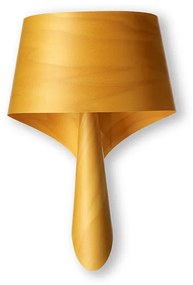 Nástěnné svítidlo z dřevěné dýhy Air Wall  Nástěnné svítidlo z dřevěné dýhy Air Wall Dekor: Žlutý