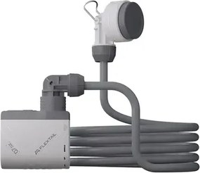 Flextail Tiny Shower bílá / Přenosná sprcha s čerpadlem / IPX7 / USB-C