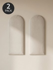 Sinsay - Čalouněné stěnové panely 2 pack - béžová