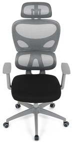 Autronic Kancelářská židle KA-K2081 Barva opěráku: Šedá