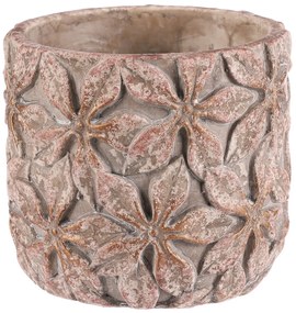 Betonový obal na květináč Flower M, 15 x 15 x 13 cm, pr. 15 cm