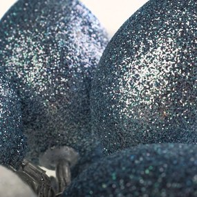 LED světelný řetěz Eggs1, 1,6 m, šedá/bílá