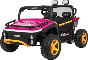Ramiz Elektrická bugina UTV SPEED pro děti růžová