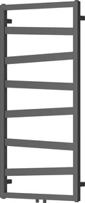 Mexen, Mexen Zoom dekorativní koupelnový radiátor 1100 x 530 mm, 376 W, antracit - W130-1100-530-00-66