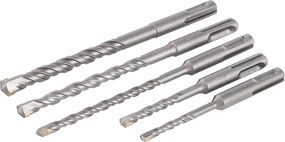 Vrtáky SDS Plus 5 ks Silverline 930164