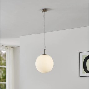 Eglo 63269 - Lustr na lanku PIEDALE 1xE27/60W/230V pr. 35 cm matný chrom