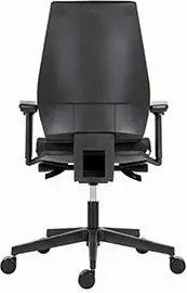Powerton Sima černá / Kancelářské ergonomické křeslo / nosnost 130 kg