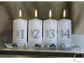 Adventní svíčky s čísly
