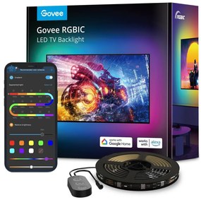 Govee - TV 55-65" SMART LED podsvícení RGBIC Wi-Fi