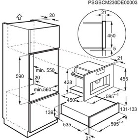 AEG KKB894500B Vestavný kávovar