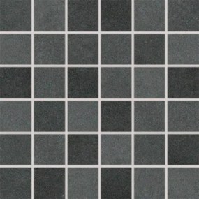 Rako Dlažba RAKO Extra DDM06725 mozaika (5x5) černá 30x30 - 144160