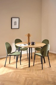ACTONA GROUP Jídelní sestava CADIZ zelená Ø120x75 cm H000025041