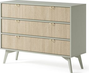 PSK Komoda NATURAL, Eukalyptus/Scandi 106 cm