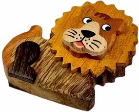 2Kids Toys Dřevěná magnetka velká Lev