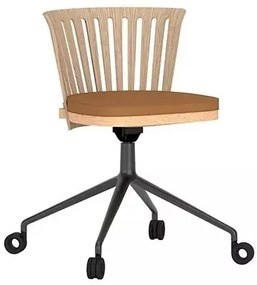 ANDREU WORLD - Otočná židle OLENA SI1292 čalouněná