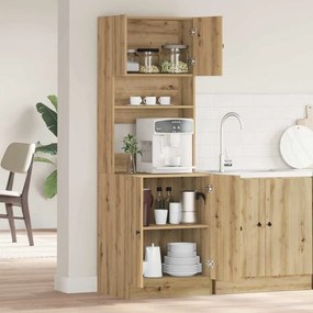 Kuchyňský bufet Artisanový dub 60 x 50 x 180 cm 3365556
