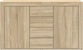 Servírovací skříň Sonoma dub 120 x 36 x 69 cm Kompozitní dřevo 3333858