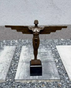 Bronzová socha - Ikarus Art Deco