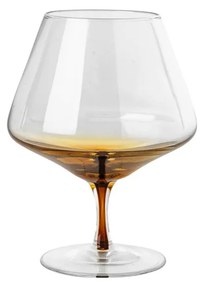 Sklenice na koňak 450 ml Broste AMBER - hnědá