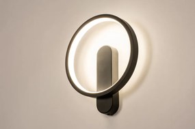 Nástěnné stmívatelné LED svítidlo Aos Black