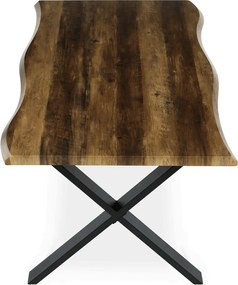 Autronic Jídelní stůl HT-F4316 160x90 cm Odstín: Staré dřevo
