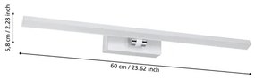 Eglo 900476 - LED Koupelnové osvětlení zrcadla VERDELLO LED/5W/230V IP44 bílá