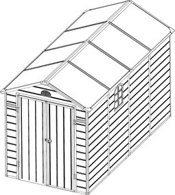 LANIT PLAST, s.r.o. plastový domek LANITPLAST LONGFORD 612 LG4020