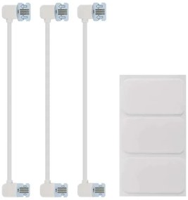 Rozš. sada 3x RGBIC Stmívatelný panel LED/1,8W/230V Wi-Fi Tuya