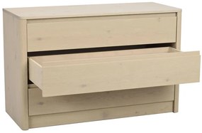 ROWICO Dřevěná komoda MELSTONE 110x45 cm světlá