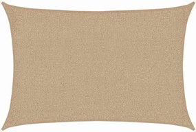 Stínící plachta 160 g/m² taupe 2 x 3 m HDPE 311392