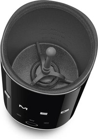 Černý plastový elektrický šlehač mléka 120 ml – SMEG