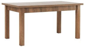 Kondela Jídelní stůl, rozkládací, dub lefkas tmavý, 160-203x90 cm, MONTANA STW