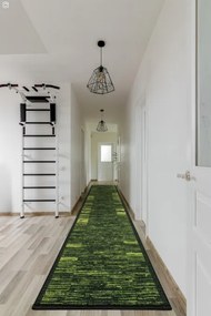Protiskluzový koberec / běhoun Adagio 12 zelený