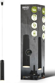 Briloner Akumulátorové LED závěsné svítidlo (černá)