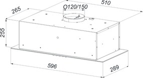 Kluge Odsavač par Kluge KMV6040BL