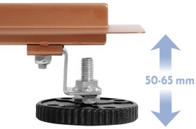 Odtokový žlab REA Neox Slim Pro 70, měď kartáčovaná