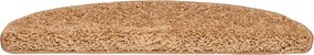 Schodové rohože 20 ks 65 x 21 x 4 cm béžové, půlkulaté, velké 3365847
