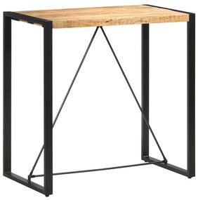285954 vidaXL Barový stůl 110 x 60 x 110 cm masivní mangovníkové dřevo